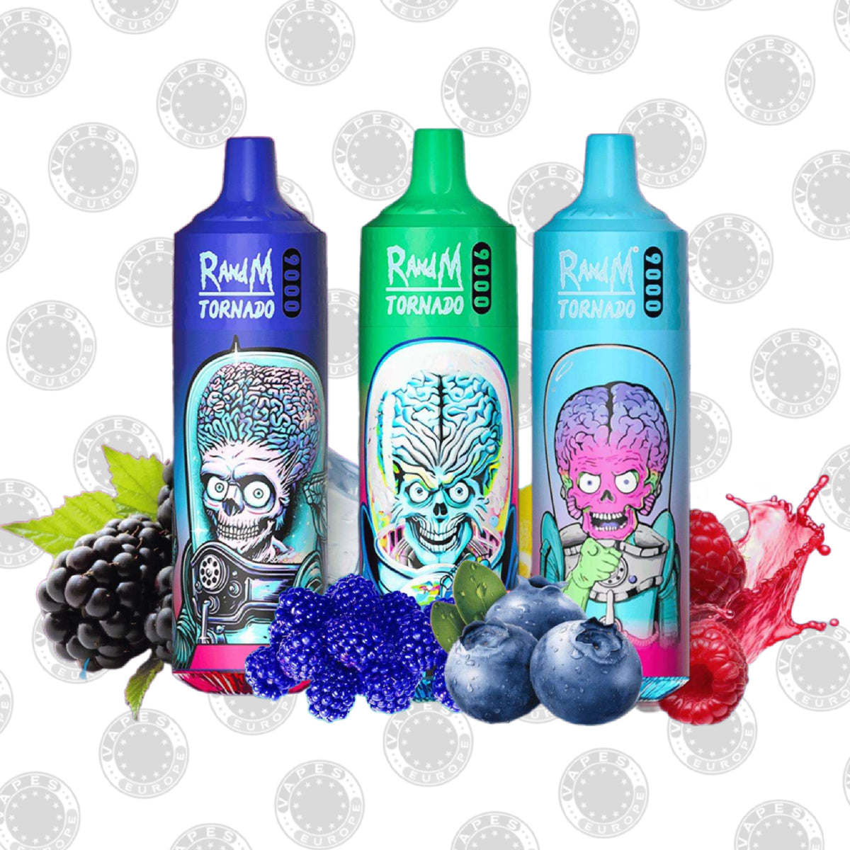 RandM Tornado 9000 Puffs - Random Mix Flavours